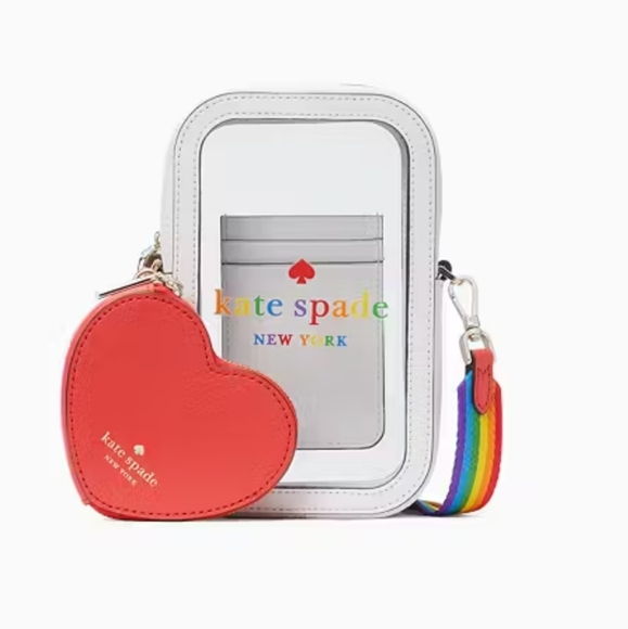 kate spade | Bags | Kate Spade Rainbow North South Crossbody Bag With ...